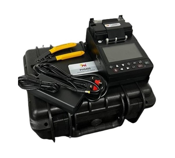 PHS400 Handheld Fusion Splicer with Clad Alignment 4 Motor